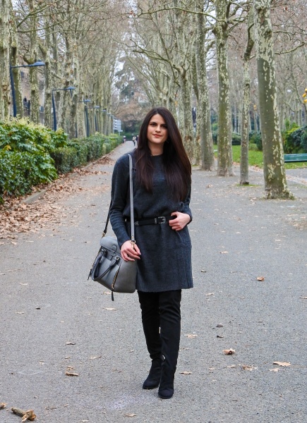 Robe pull confortable pour l'hiver | Look book mode inspirations